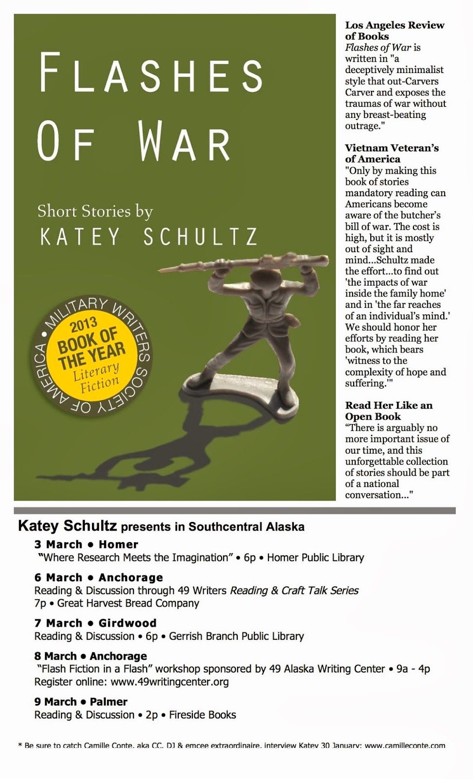 Off to #AWP2014 - Katey Schultz